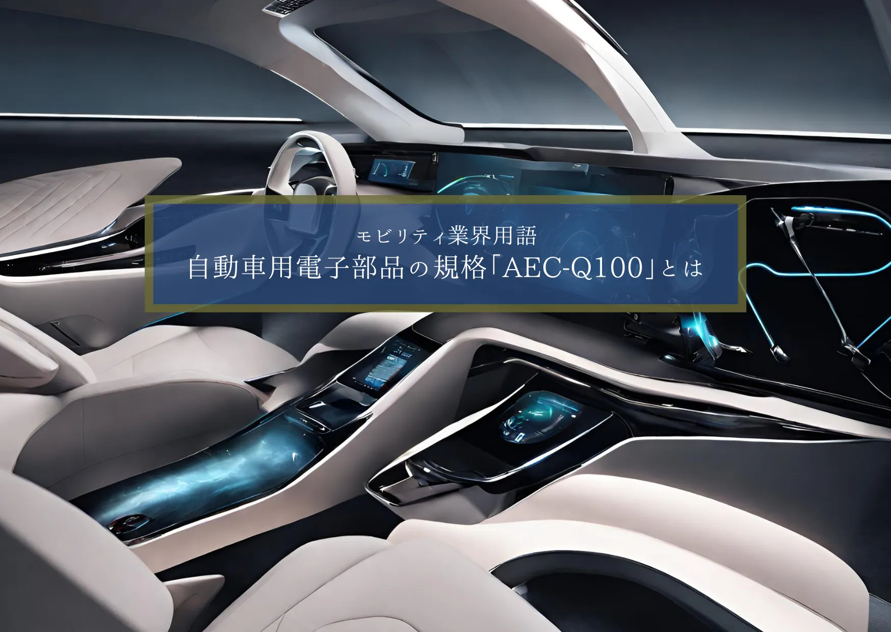 自動車用電子部品の規格「AEC-Q100」とは - Turnpoint Consulting